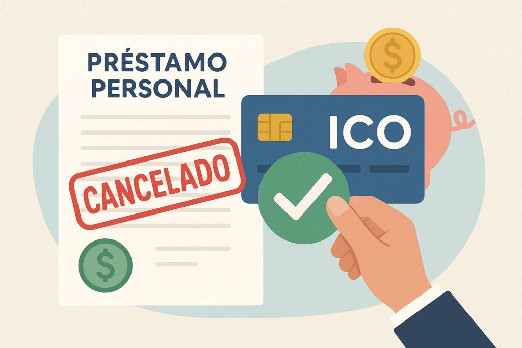 ¿ Se puede cancelar un préstamo personal teniendo un ICO